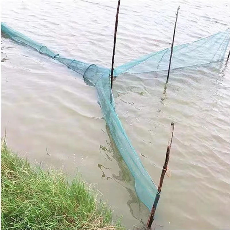 Finefish Automatic Fishing Net Nylon Foldable Trap Lure Crab Fish ...