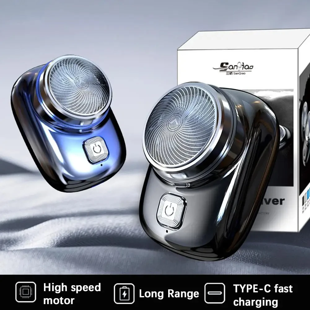 Electric-Shaver-Portable-Razor-Man-Travel-Attire-Wet-And-Dry-USB ...