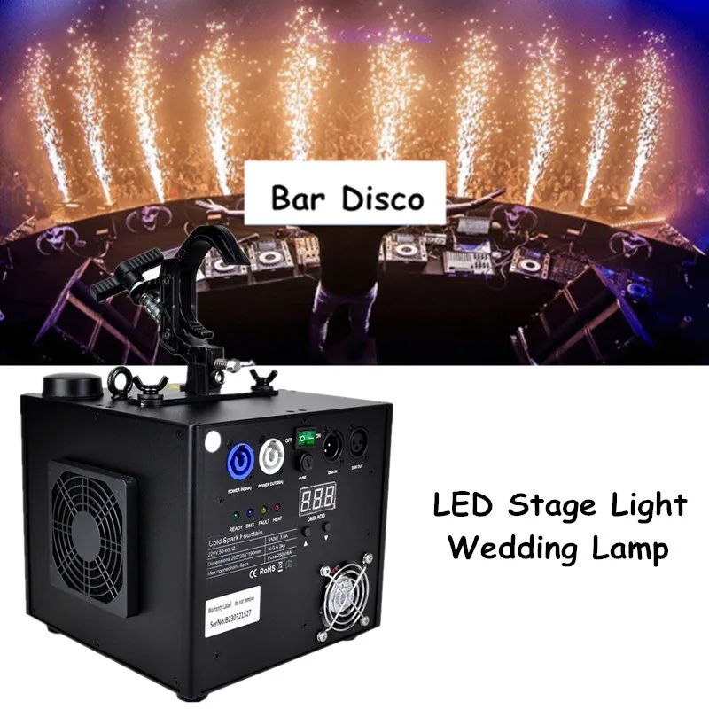 Black-Stage-Fountain-Cold-Spark-Machine-Flame-Stage-Effect-Machine-DMX ...