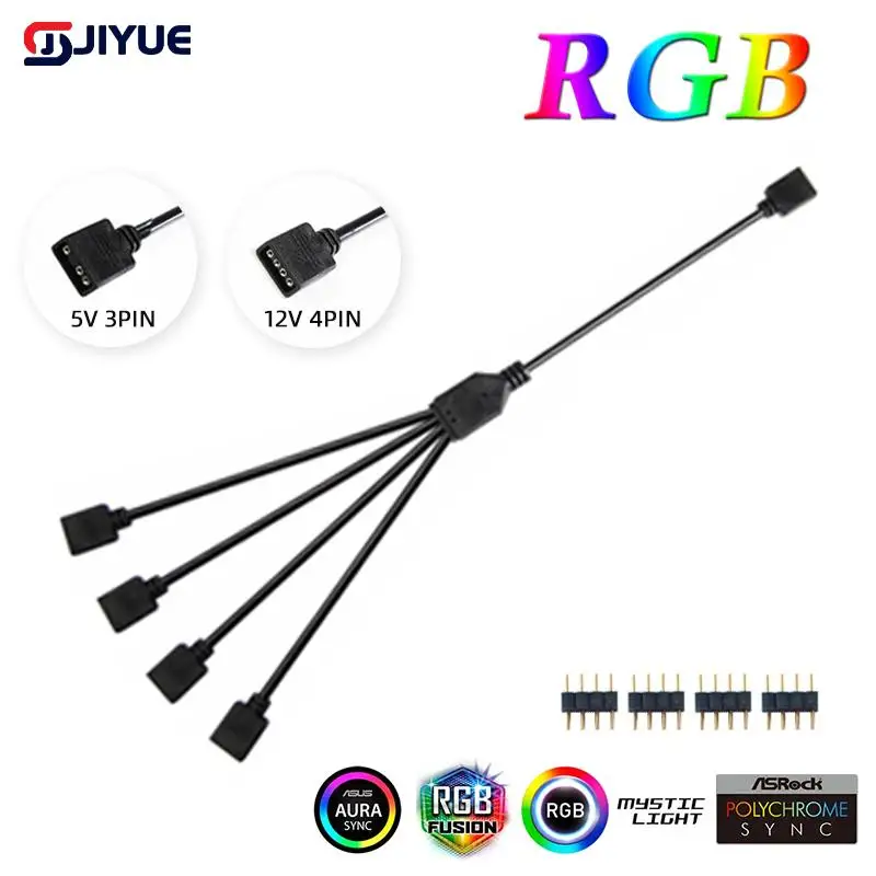 Kabel-adaptor-ekstensi-AURA-RGB-Motherboard-ke-2-atau-3-4-5-sambungan ...