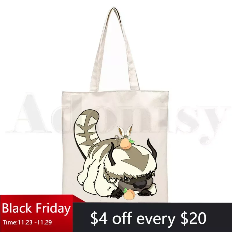 Avatar-The-Last-Airbender-Shopping-Bag-Canvas-Bags-Shopper-Jute-Bag ...
