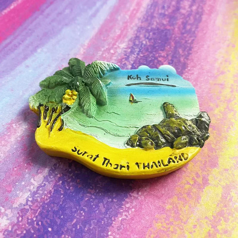 Thailand-Koh-Samui-tourism-souvenir-creative-three-dimensional-painting ...