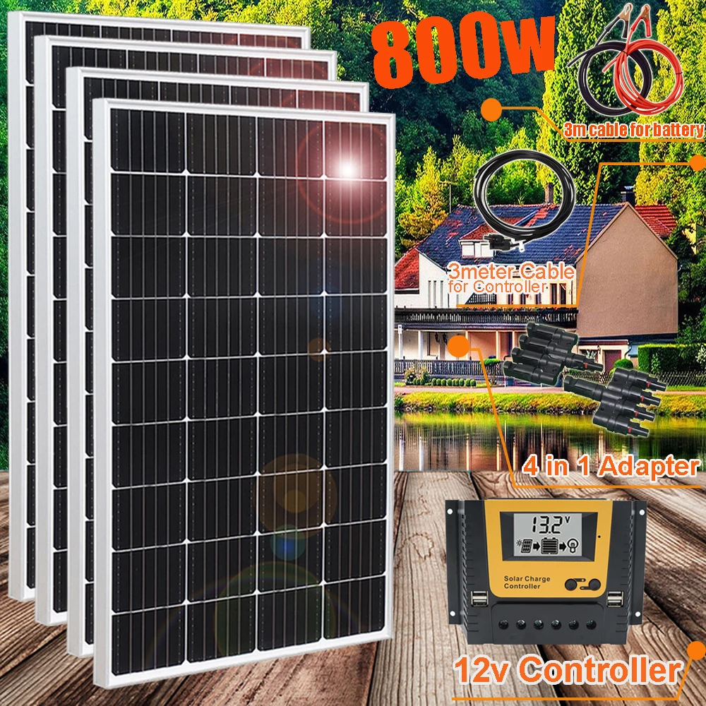 800w-600w-400w-300w-200w-150w-rigid-solar-panel-with-aluminum-frame-12v ...