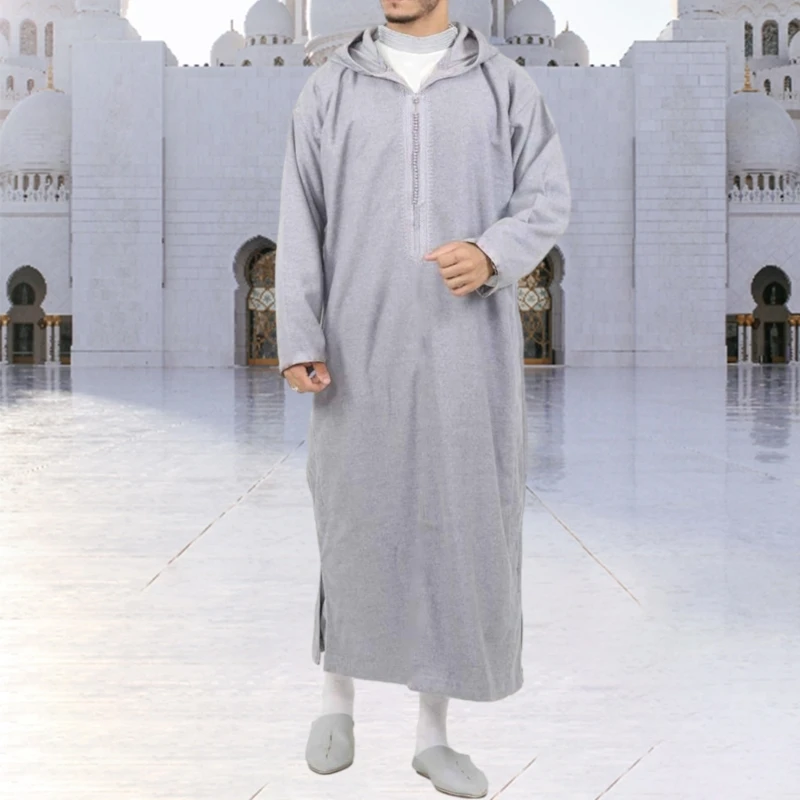 Men-Muslims-Kaftan-Islamic-Arabic-Robes-Patchwork-Vintage-Middle-East ...
