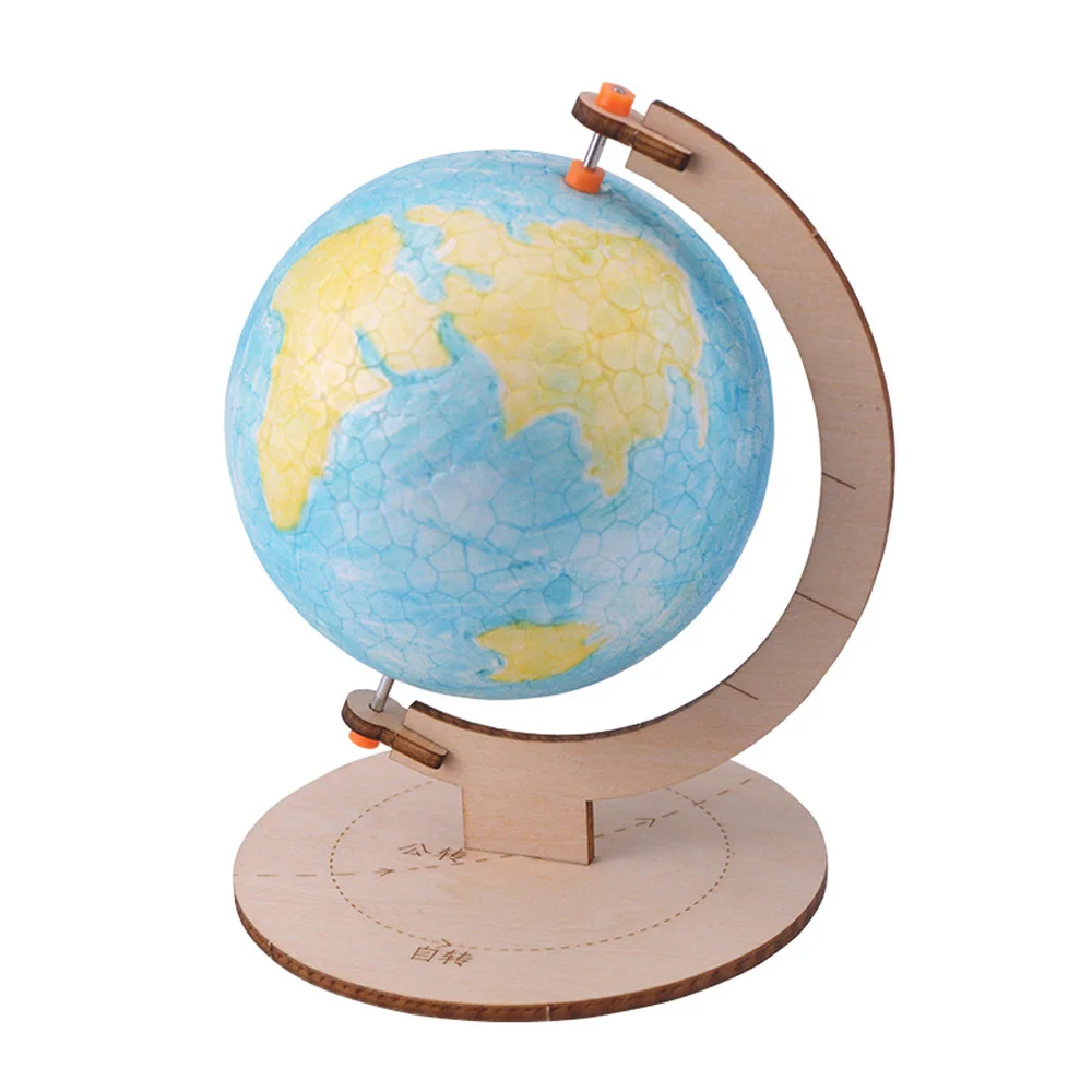 DIY-Earth-Globe-Model-Science-and-Technology-Invention-Hand-made-Self ...