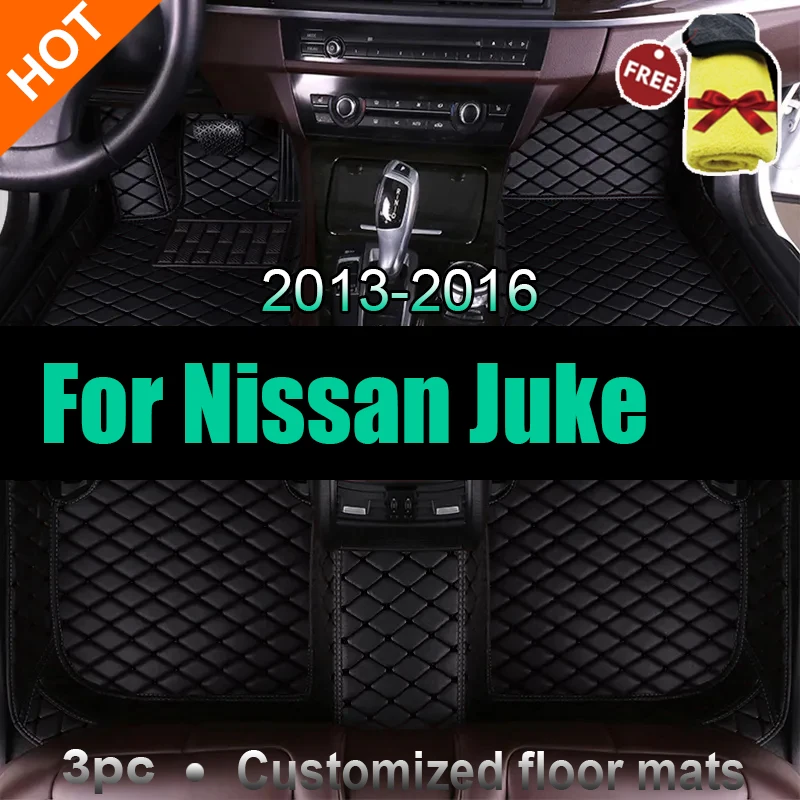 Car-Floor-Mat-For-Nissan-Juke-F15-2013-2016-Anti-dirt-Pad-Reduces ...