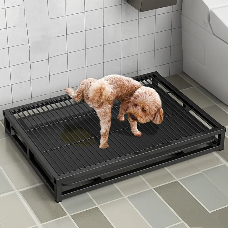 Dog Toilet Indoor Dog Litter Box Stainless Steel Dogs Toilet Puppy ...