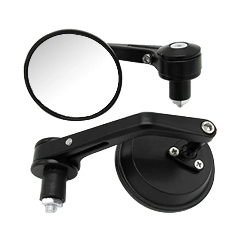 Industrial-Grade-7-8-Motorcycle-Handlebar-Bar-End-Mirror-Rear-View-Side ...