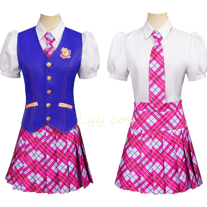 Devin Delancy Cospaly Anime Princess Charm School Costume Women Blair ...