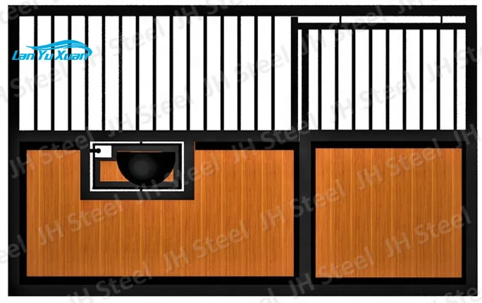 Simple-Horse-Stable-Horse-Stall-Side-Walls-Thicker-Tubes-Infilled ...