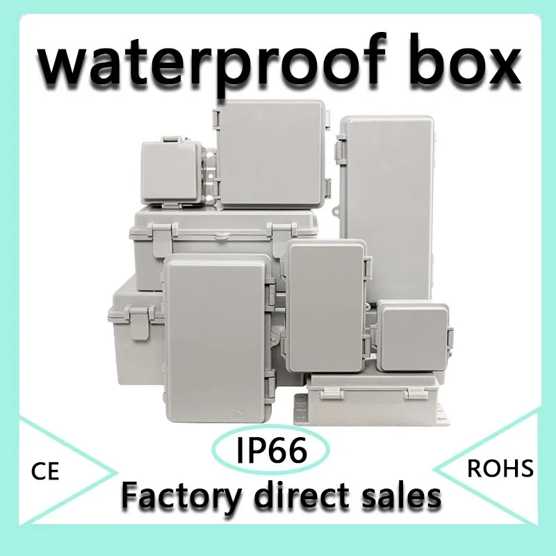 IP66-Waterproof-Plastic-Enclosure-With-Hasp-Electrical-Junction-Box ...