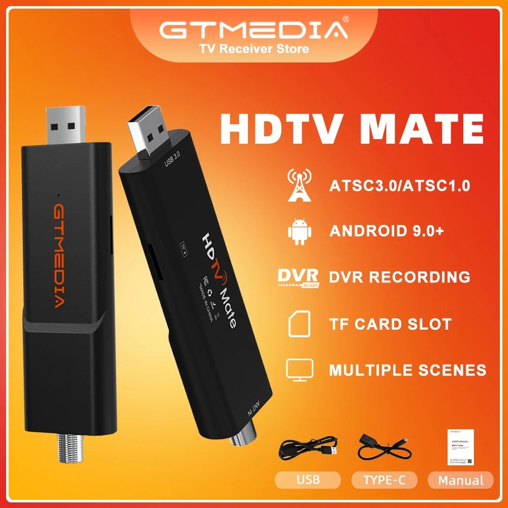 GTMEDIA-ATSC-3-0-1-0-TV-Tuner-USB-Stick-HDTV-Mate-Protable-Digital ...