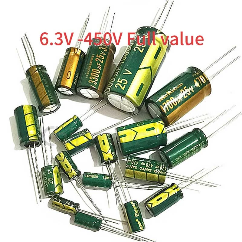 Chippship 350V 400V 420V 450V High Frequency Low ESR Aluminum Capacitor 100UF 220UF 330UF 470UF ...