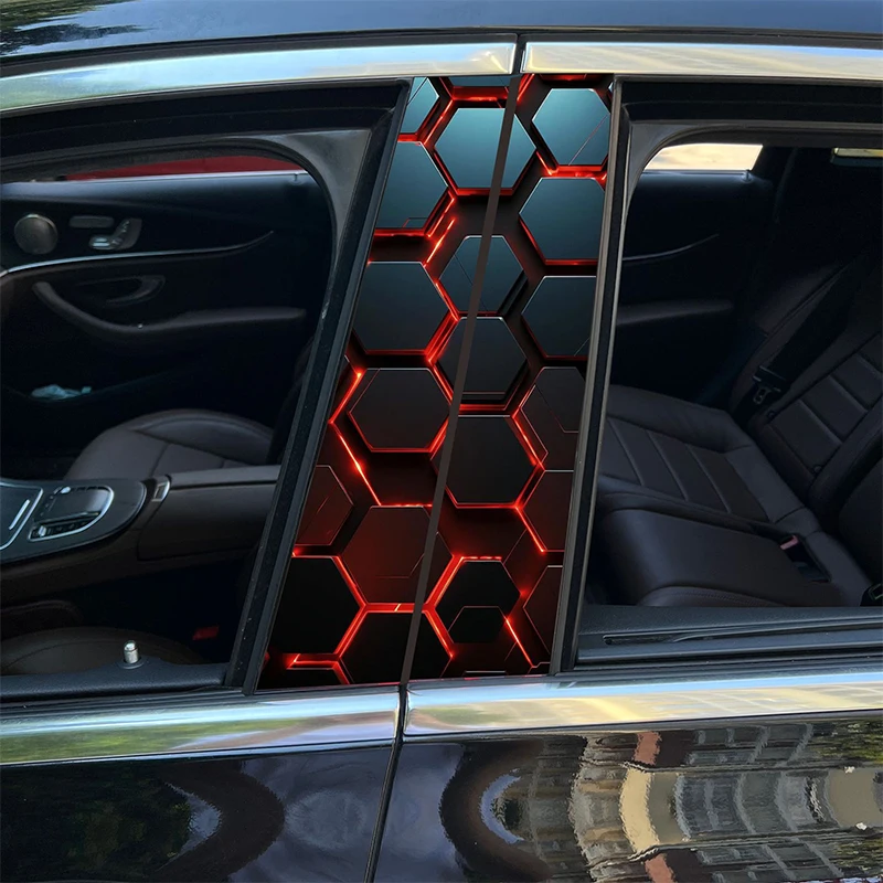 Car-Pillar-Sticker-Universal-DIY-Personalised-Modelling-Decorative ...