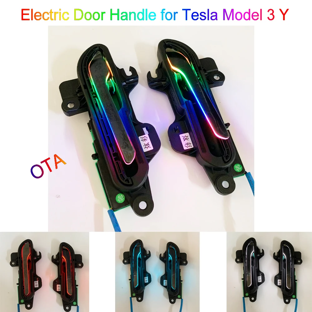 Manija-de-puerta-el-ctrica-inteligente-para-Tesla-modelo-3-Y-mango-de ...