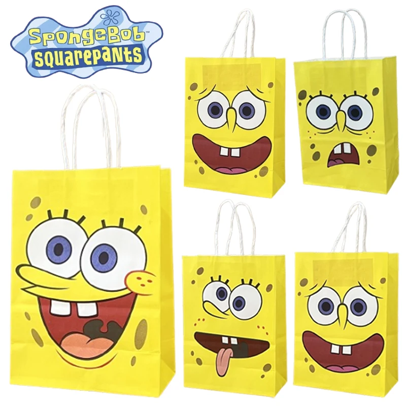 2pcs-SpongeBob-Paper-Bag-Children-Birthday-Candy-Packaging-Gift-Bag ...