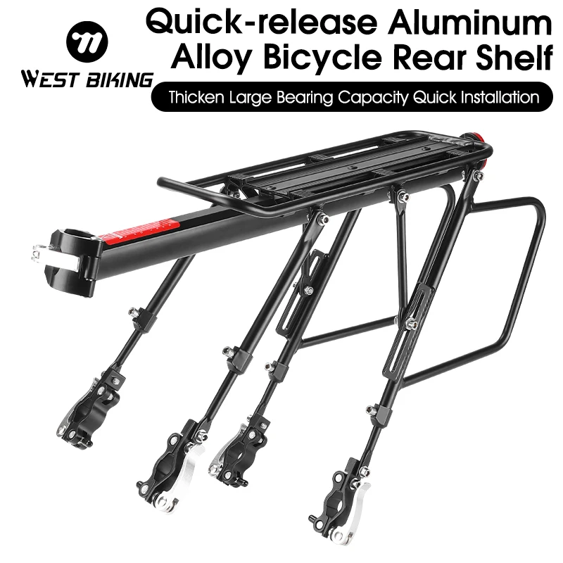 WEST-BIKING-Bicycle-Luggage-Carrier-Cargo-Rear-Rack-Shelf-Cycling-Bag ...