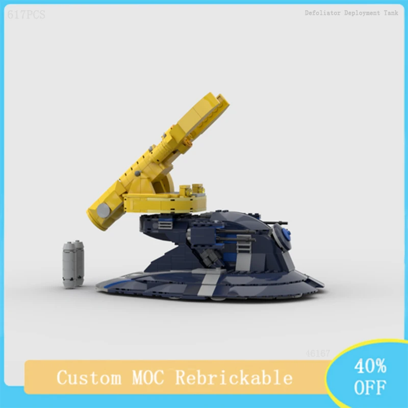 Defoliator Deployment Tank (DDT) MOC Build Set – GeekyGrotto