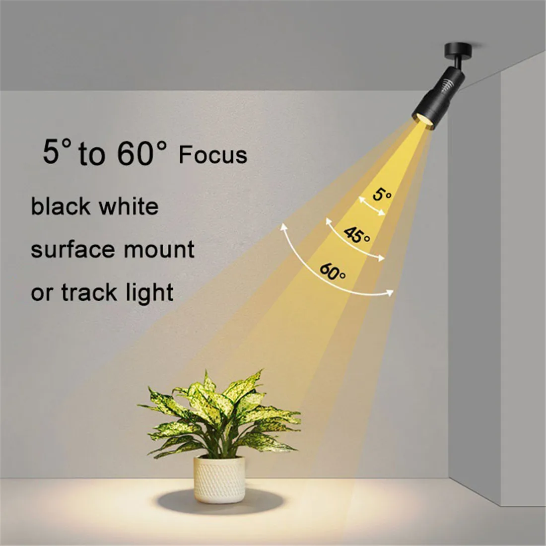 Adjustable-5-6-8-10-Narrow-Beam-Angle-Black-White-LED-Focus-Ceiling ...