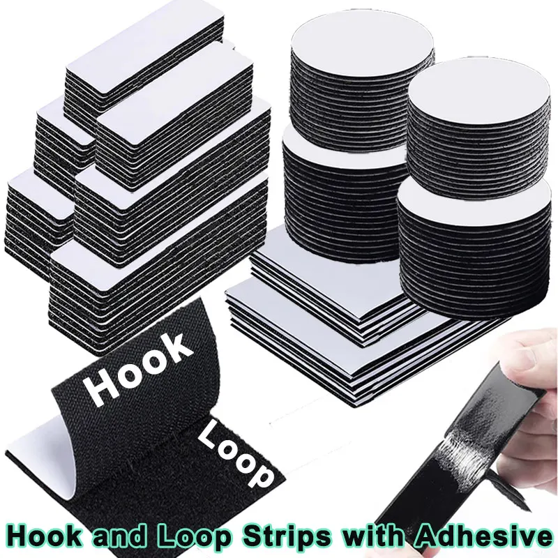 16-20-30-50mm-Hook-and-Loop-Strips-Strong-Back-Adhesive-Fastener ...