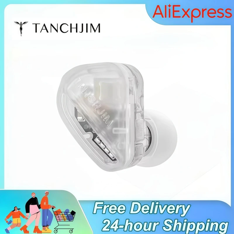 TANCHJIM Kara HIFI in-Ear Wired Earphones Vocal Music IEMs K-POP/J-POP ...