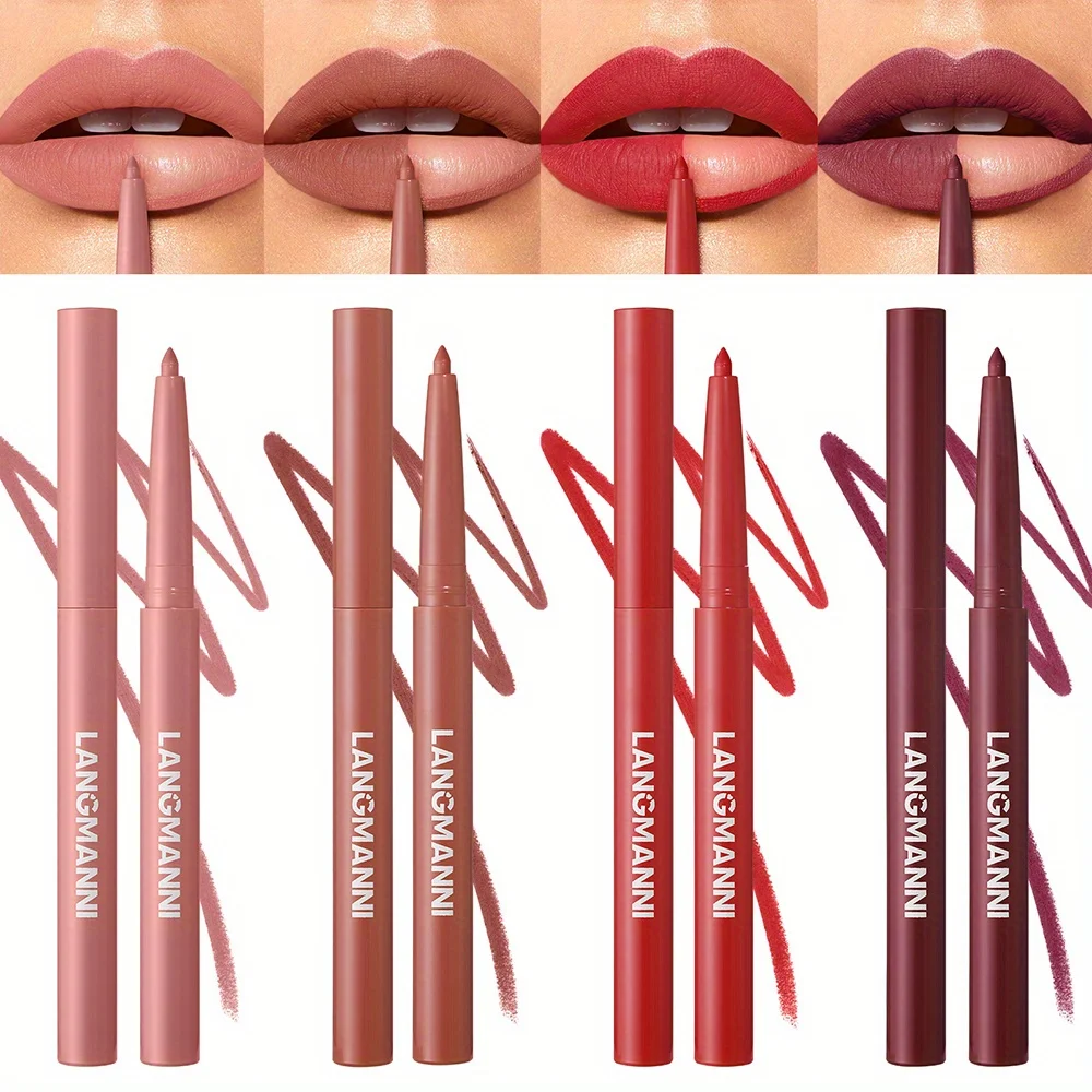 Lip liner Matte waterproof long-lasting non-stick cup lipstick pen ...