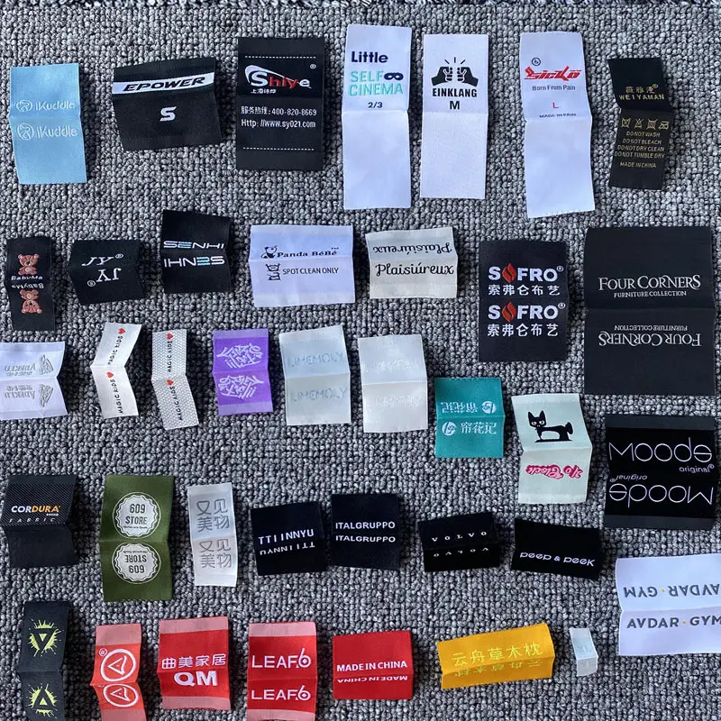 Plussign Customize Logo Lables For Wig Knit Cloth Hair Tag With Logo ...