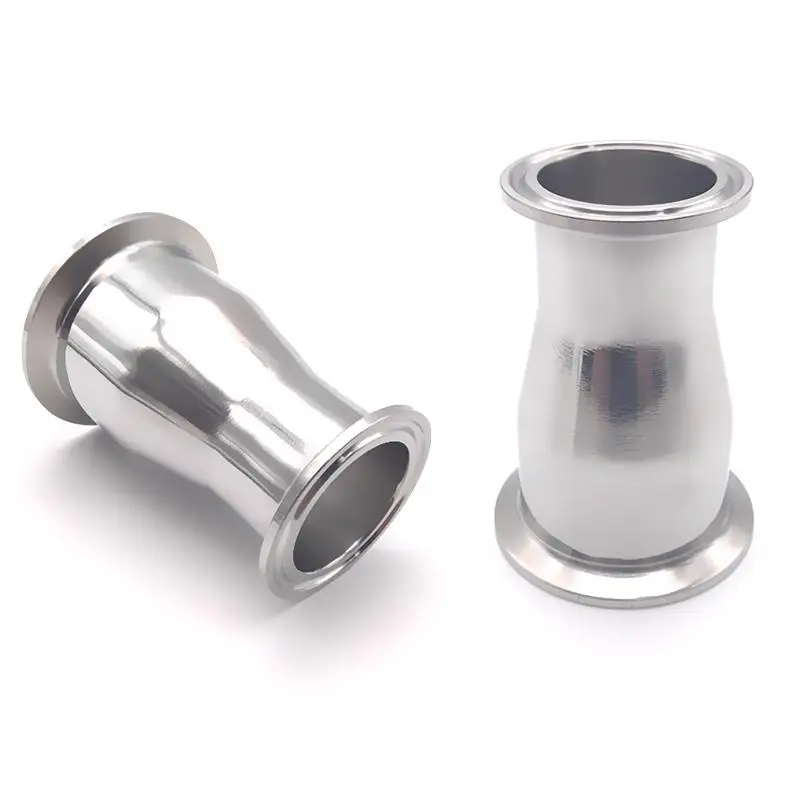 304 Stainless Steel Sanitary Grade Tri Clamp Reducer OD19/25/32/38/45 ...