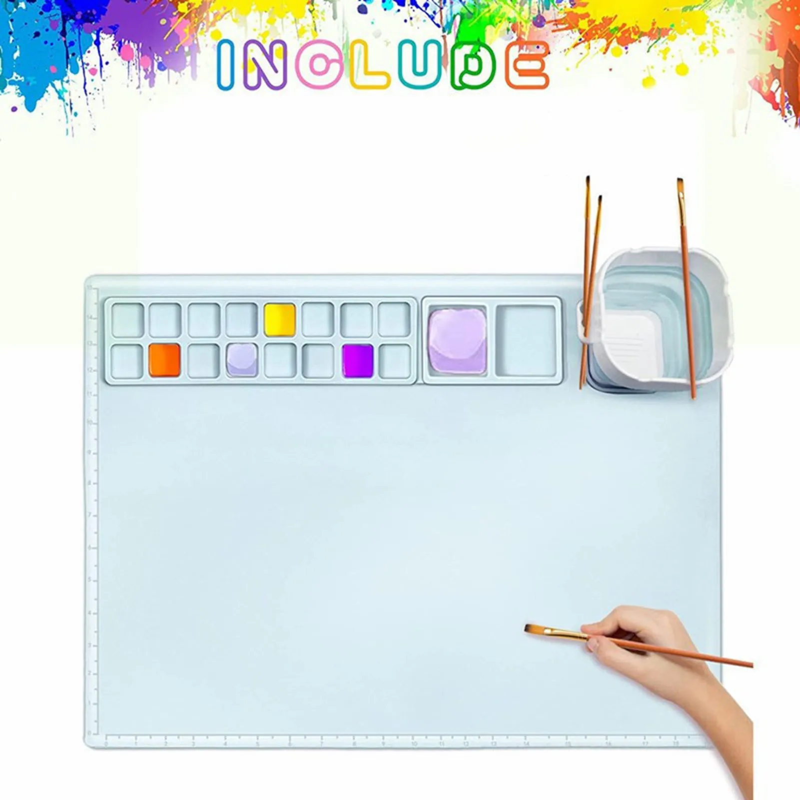 Large-Painting-Mat-Silicone-for-children-Craft-Mat-DIY-Craft-Art-Non ...