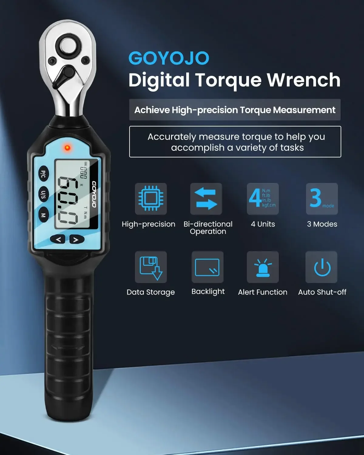 GOYOJO-2024-Newest-3-8-Digital-Torque-Wrench-High-Precision-Multi ...