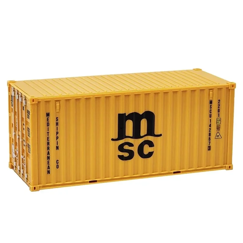 1-35-Creative-Marine-plastic-model-container-Tractor-semi-trailer ...