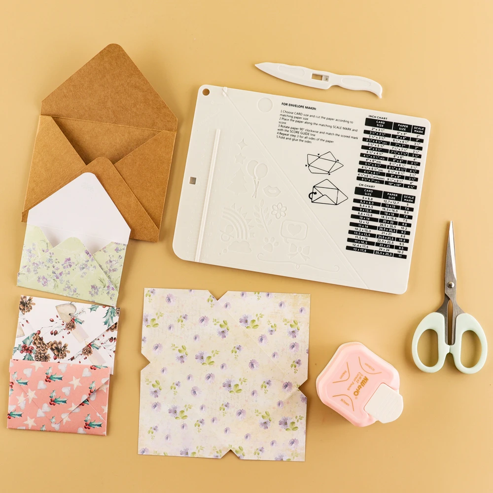 Envelope Maker Mini Score Board To Make Different Size Envelopes Multi ...