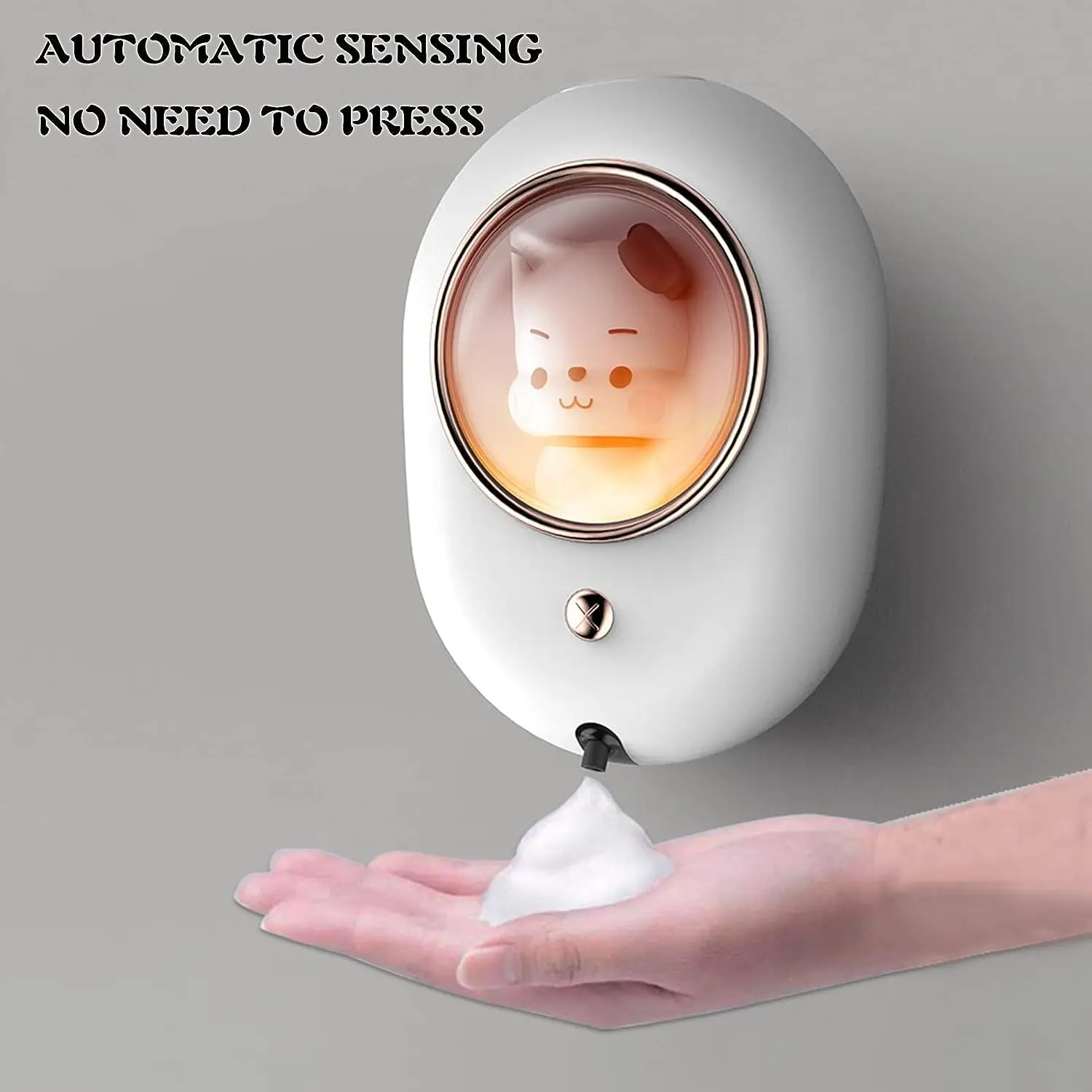 Cute-Automatic-Soap-Dispenser-Touchless-Foam-Soap-Dispenser-with-2 ...