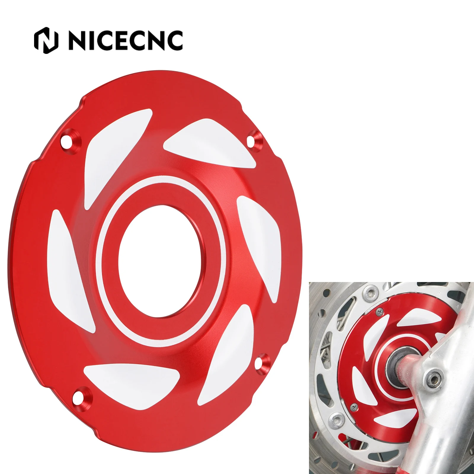 CNC-Motorcycle-Hub-Cap-Front-Wheel-Center-Hubcap-Cover-For-Honda-XR650L ...
