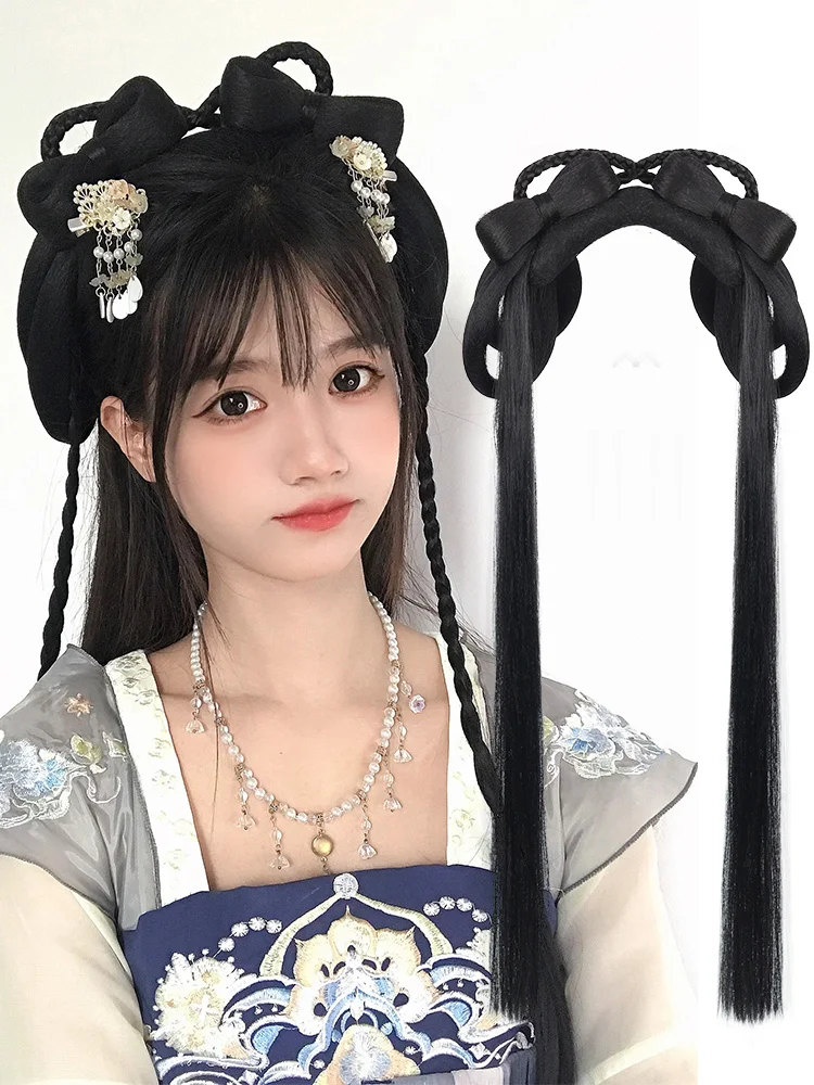 AS-Chinese-Ancient-Wig-Women-Hanfu-Wigs-Headdress-Photography-Dance ...