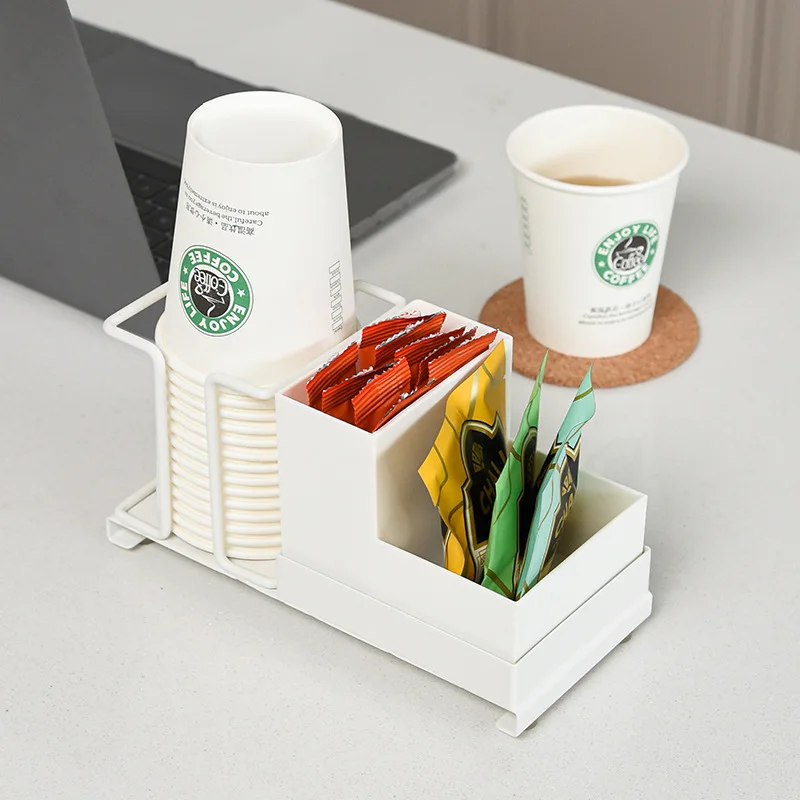 Desktop-Disposable-Cup-Holder-Organizer-Household-Creative-Coffee-Cup ...