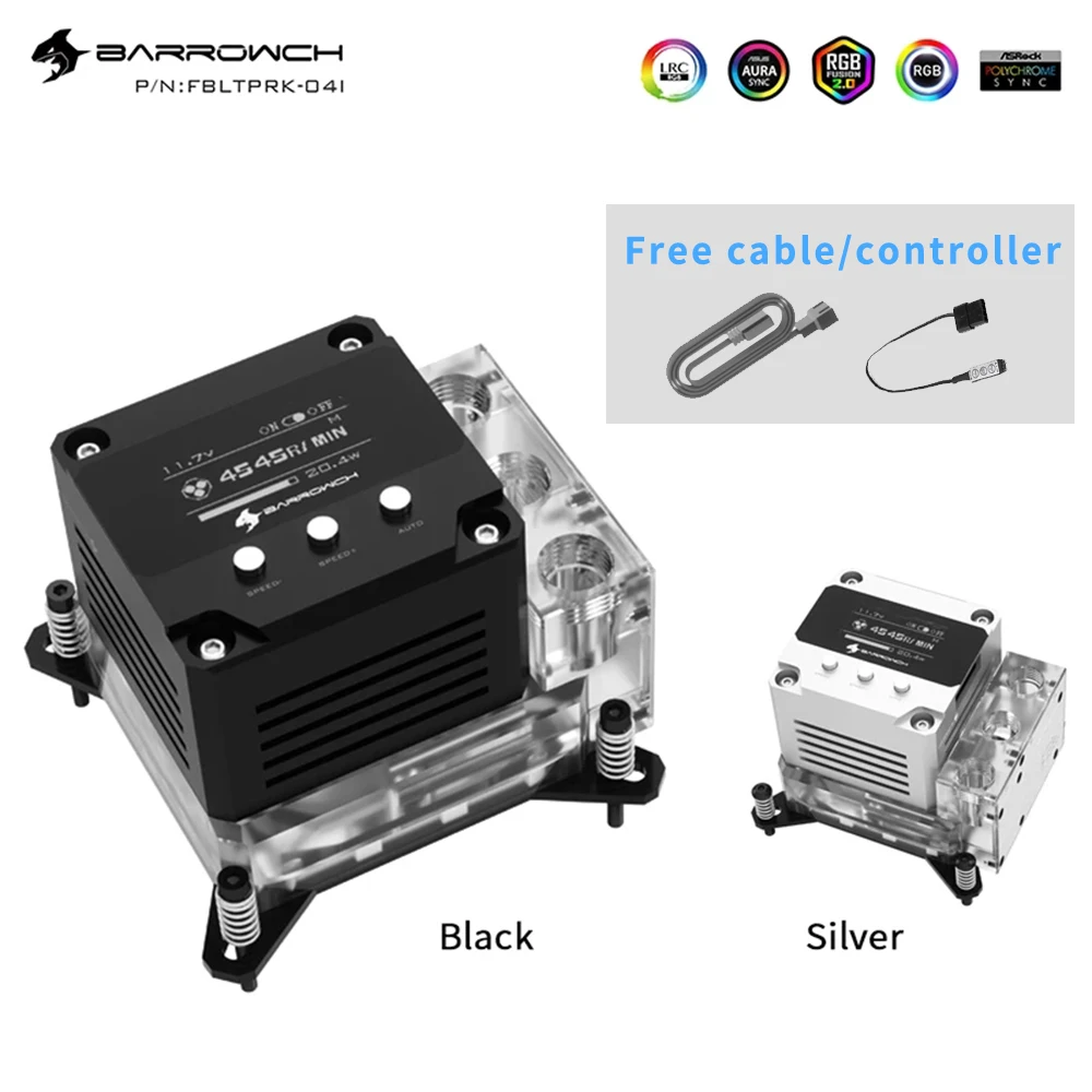 BARROW-CPU-Block-Pump-Integrated-combo-For-Intel-AMD-17W-PWM ...