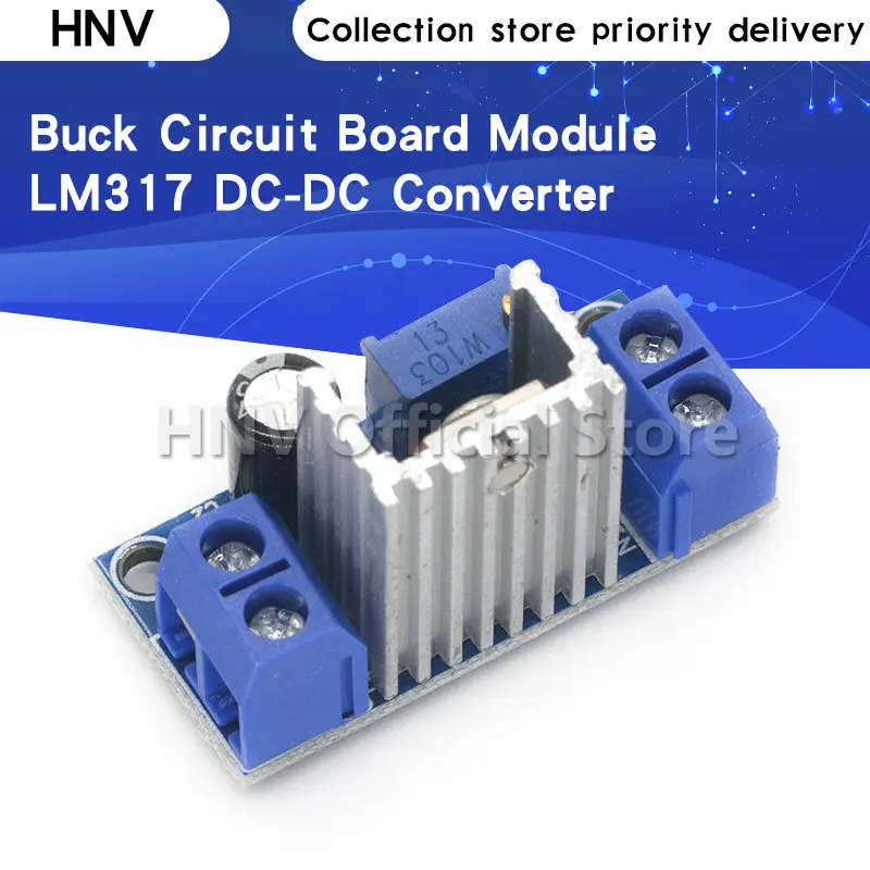 Convertidor de DC DC LM317, módulo de placa de circuito reductor, regulador lineal, regulador de ...