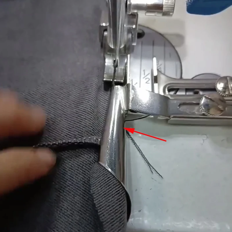 Hem Folder Binding Attachment (Long Fold) Industrial Lockstitch Sewing ...