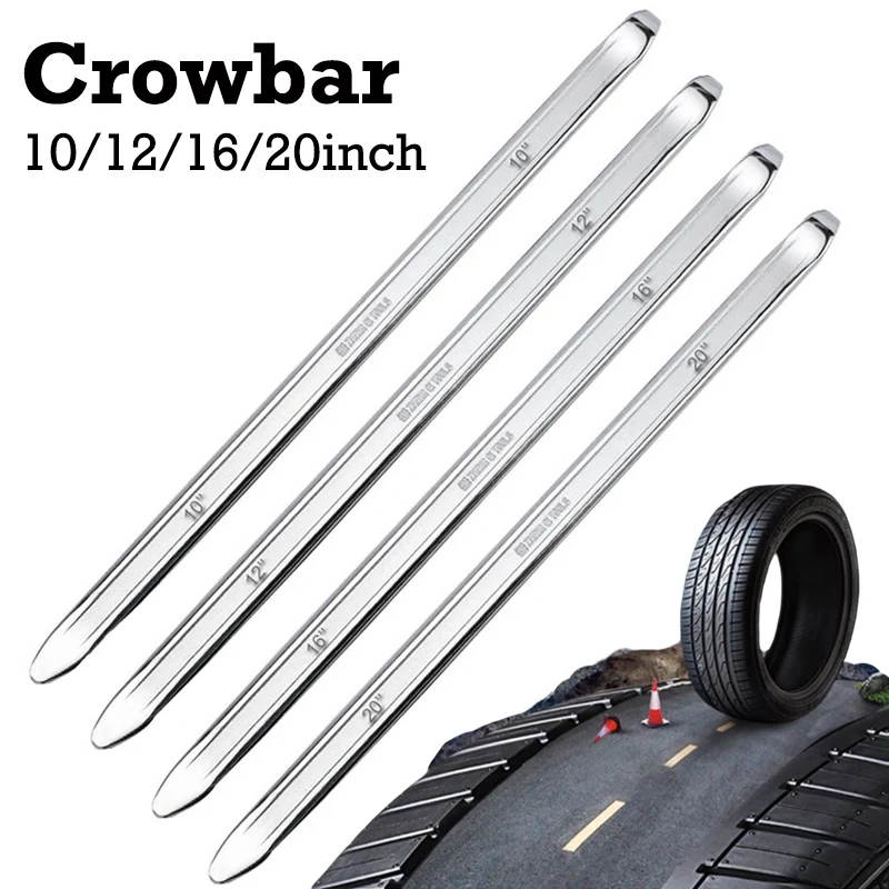 10-12-16-20inch-Tire-Crowbar-Chrome-Vanadium-Steel-Crowbar-Bicycle ...