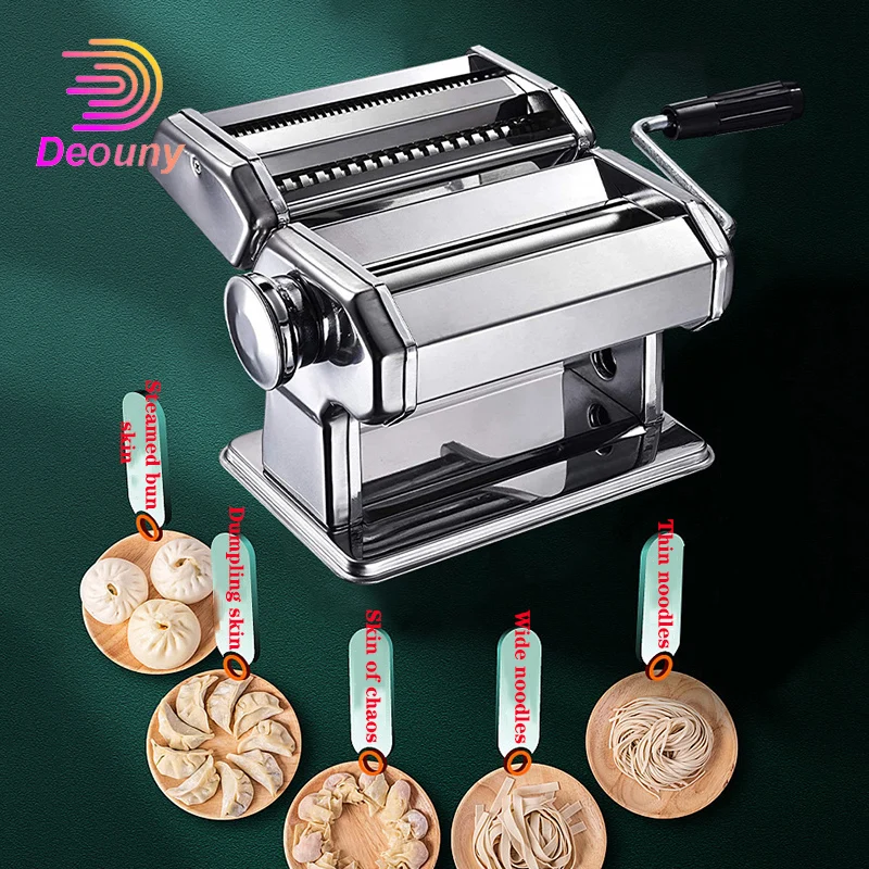 Deouny-nova-manivela-m-o-fabricante-de-macarr-o-multifun-es-manual ...