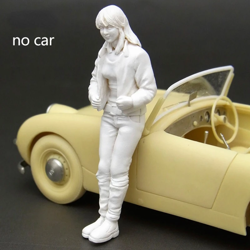 1-35-Scale-Resin-Figure-Figure-Full-Body-Model-Kit-Girls-Wearing ...