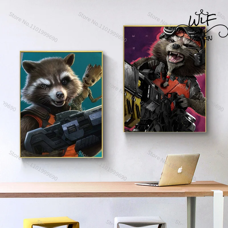 Rocket Raccoon Movie Poster