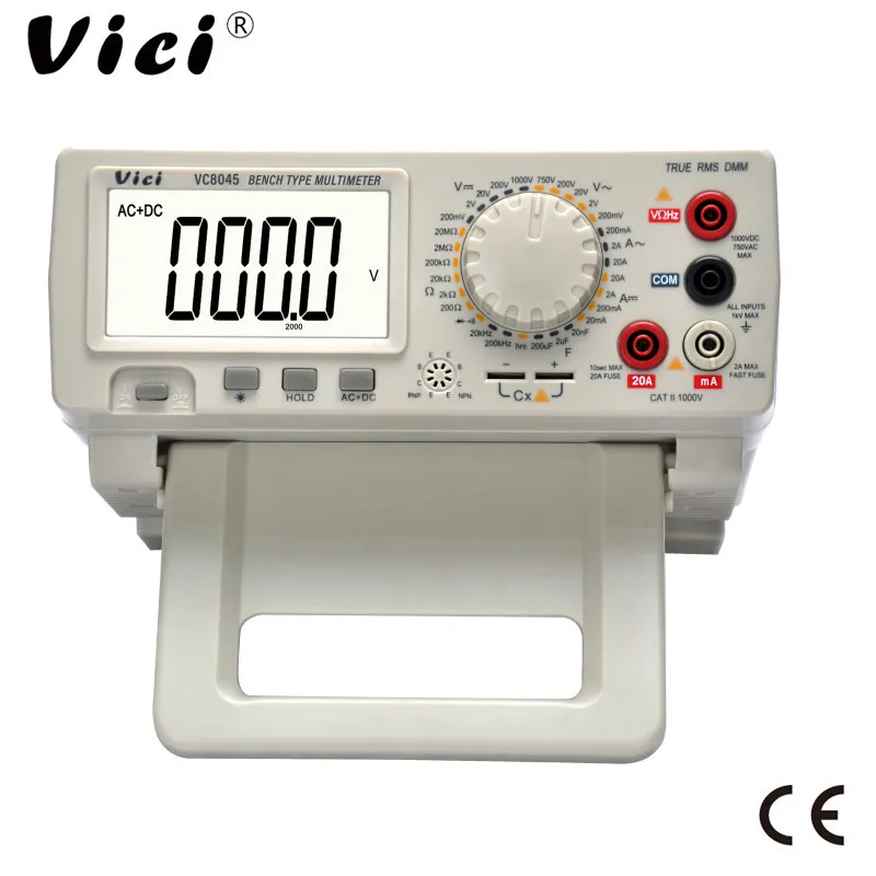 HIgh precison Digital Multimeter Bench Top 4 1/2 True RMS DCV/ACV/DCA ...