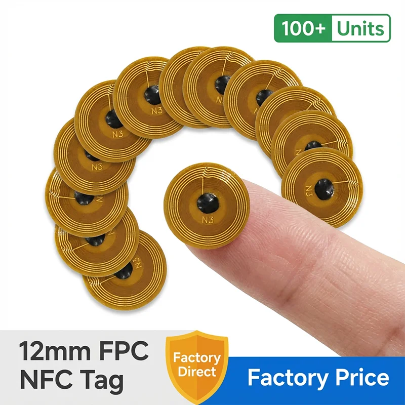 Diameter 12mm Micro Small Size NXP Ntag213 RFID 13.56mhz NFC ...