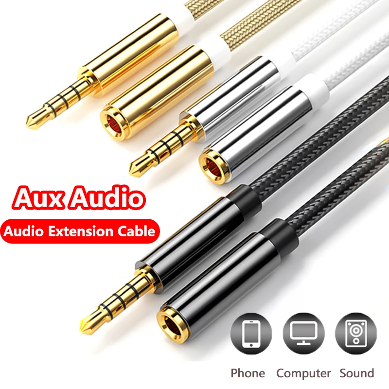 3-5mm-Jack-Aux-Cable-Audio-Extension-Cable-For-Headphones-Speaker ...