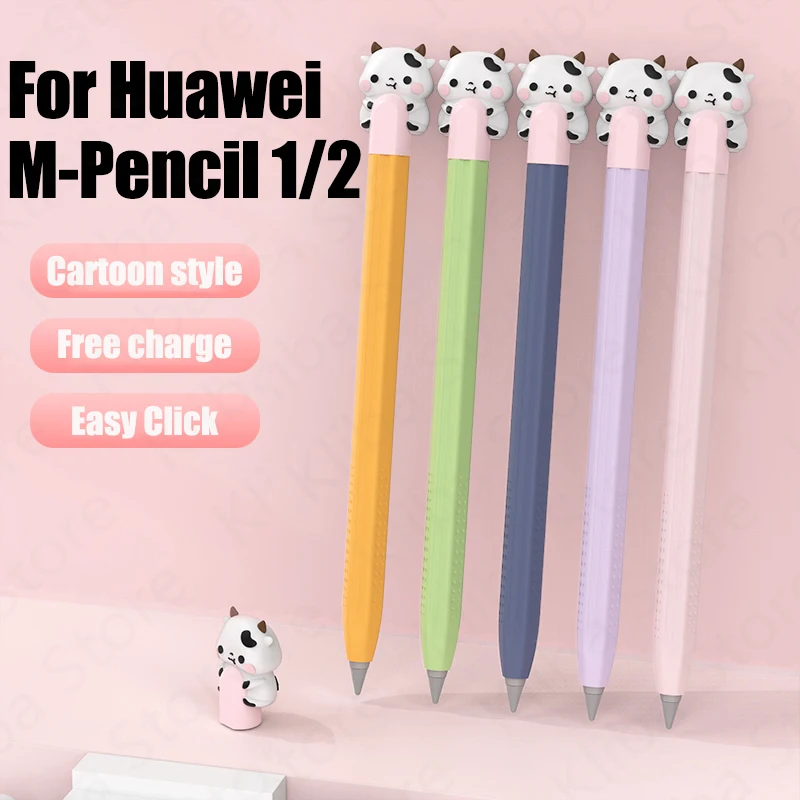 For-Huawei-M-Pencil-1-2-Case-Silicone-Protective-Cover-Pouch-MPencil-2 ...