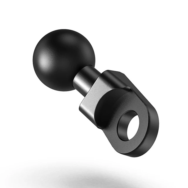 1 Inch Ball Head Mount Adapter Motorcycle Bicycle Handlebar Clip ...