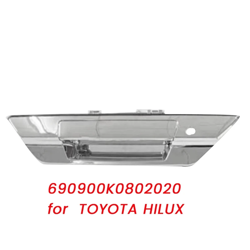 Chrome Rear Tailgate Bezel Trim 69090-0K080 For Toyota Hilux 2015-2022 ...