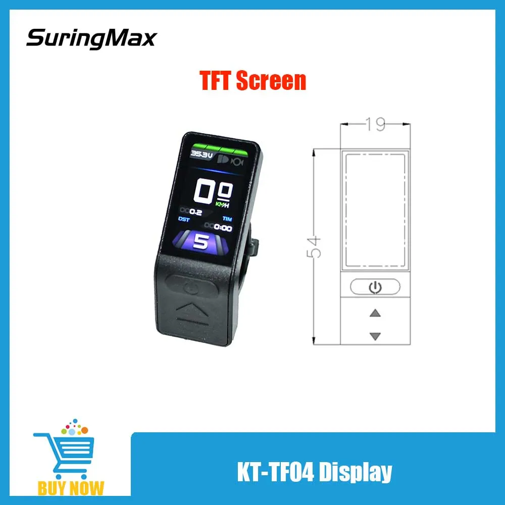 KT TF04 Ebike Display, TFT Screen, Electric Bicycle Part, Bike Meter ...